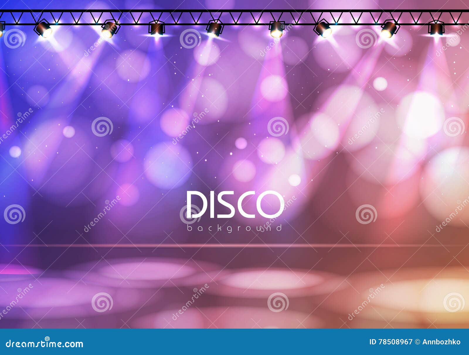 Disco abstract background stock vector. Illustration of motion - 78508967