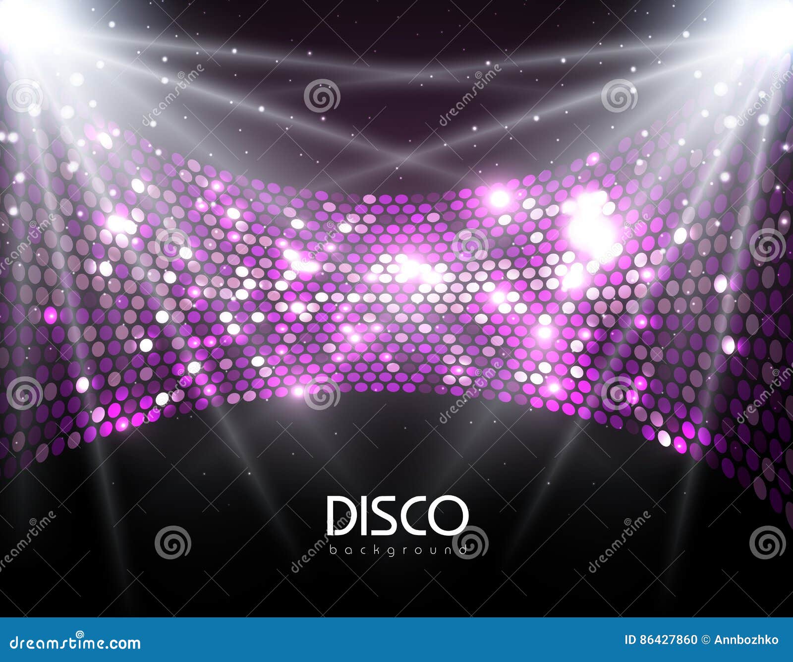 Disco Abstract Background. Disco Ball Texture Stock Vector ...