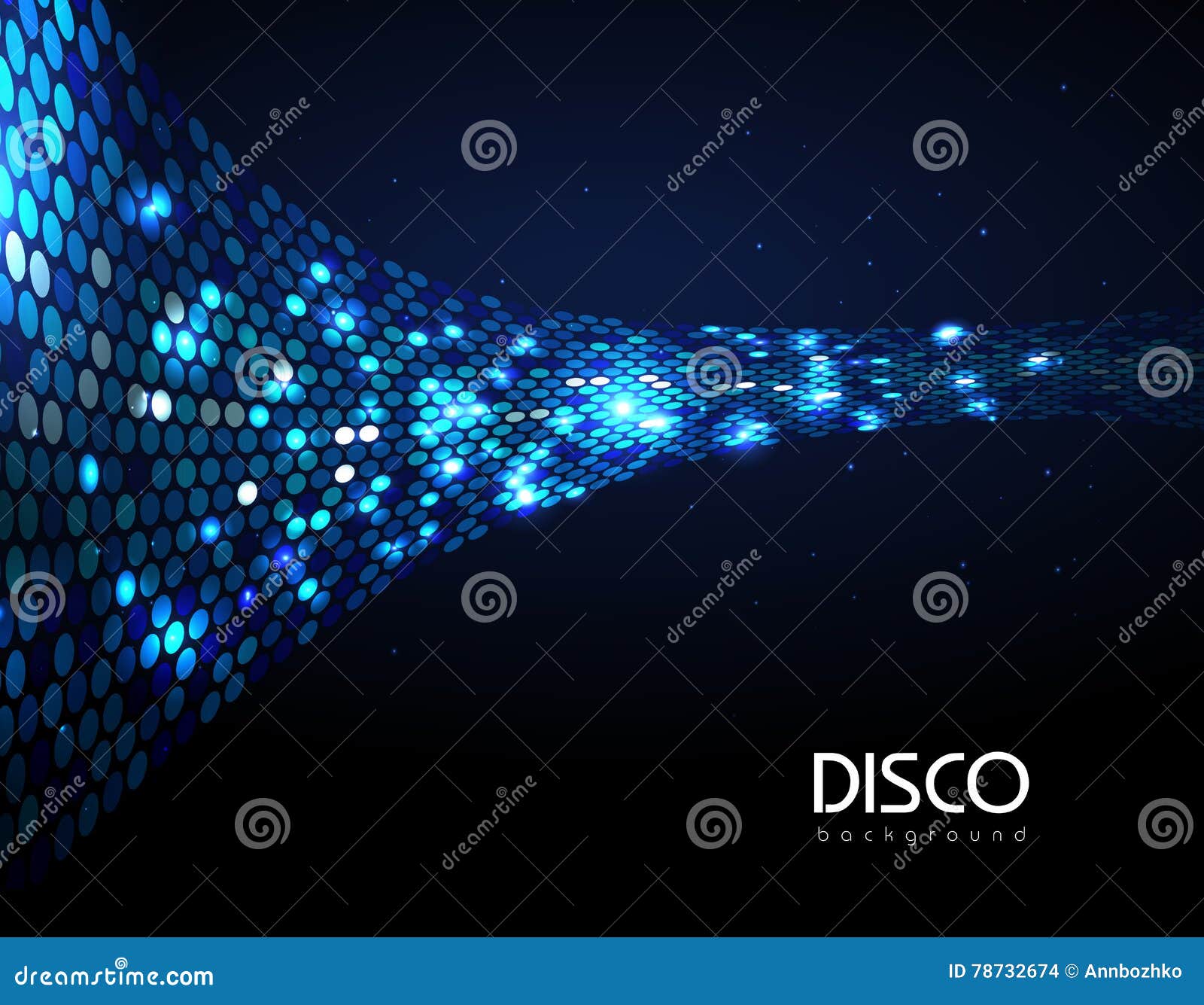 Disco Abstract Neon Background Stock Vector - Illustration of movement ...