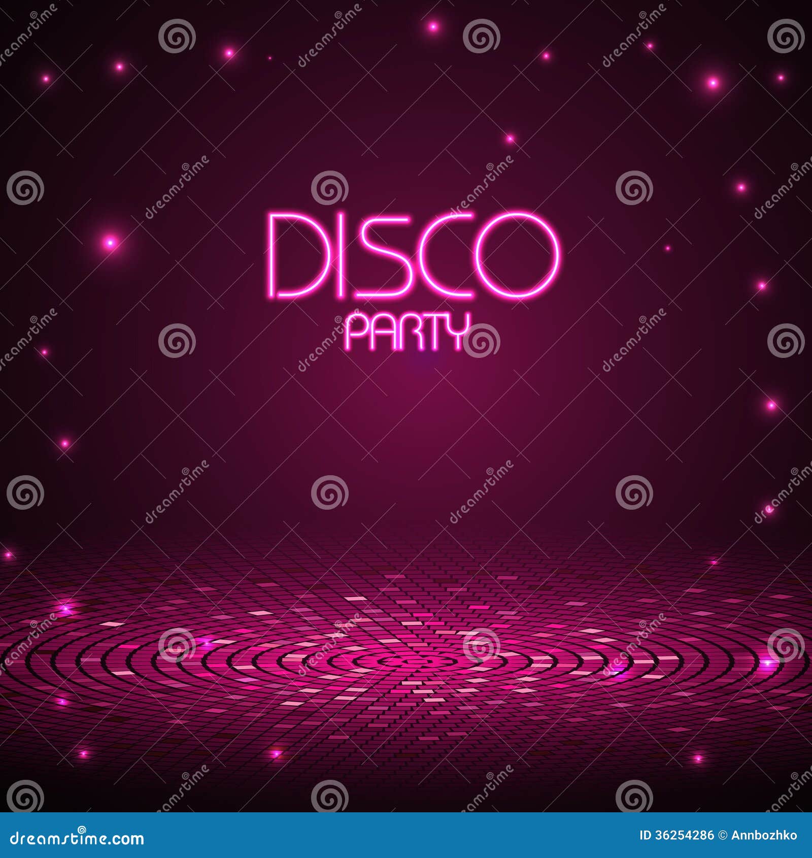 Disco background stock vector. Illustration of creative - 36254286