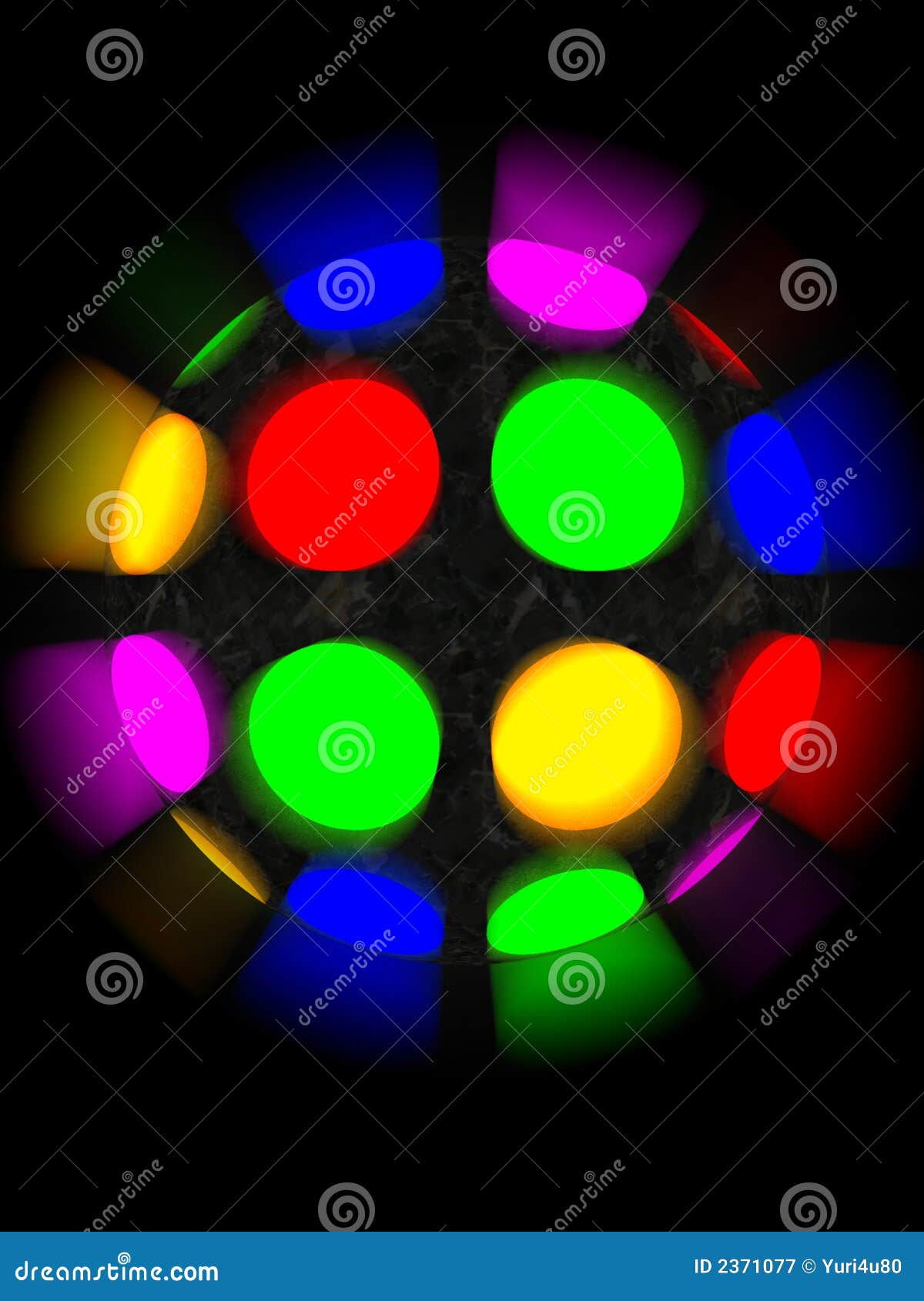 Spinning Color Disco Ball Stock Illustrations – 43 Spinning Color Disco ...