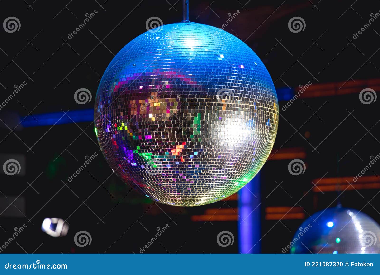 Disco Ball in a Discotheque Stock Photo - Image of background, dance ...