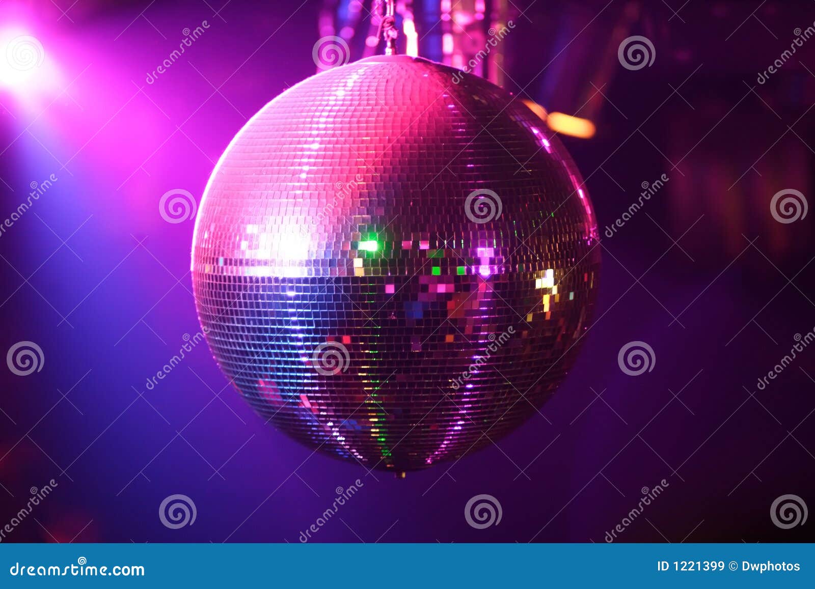 Disco ball in motion stock image. Image of music, ball - 1221399