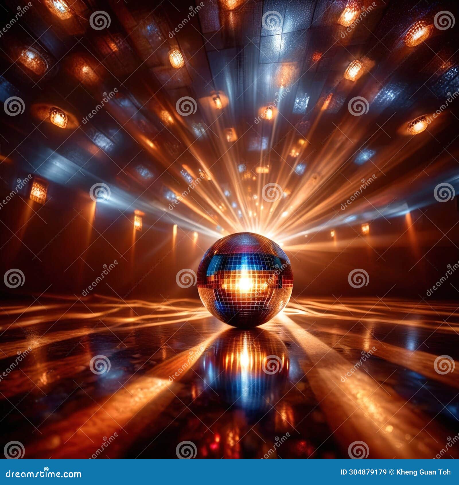Disco Ball, Party Light Accessory, Bright Glowing Sparkling Sphere ...