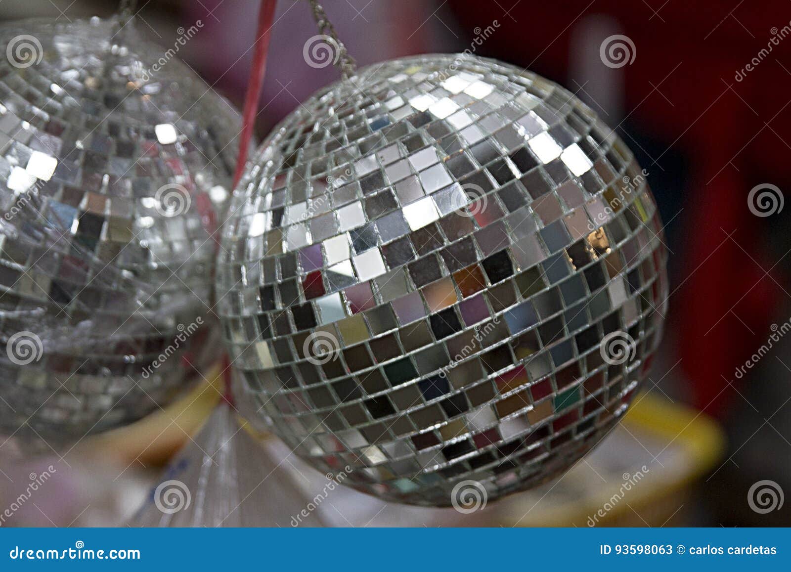 Disco Ball Retro Nightclub Dance Stock Image - Image of isolated, ball ...