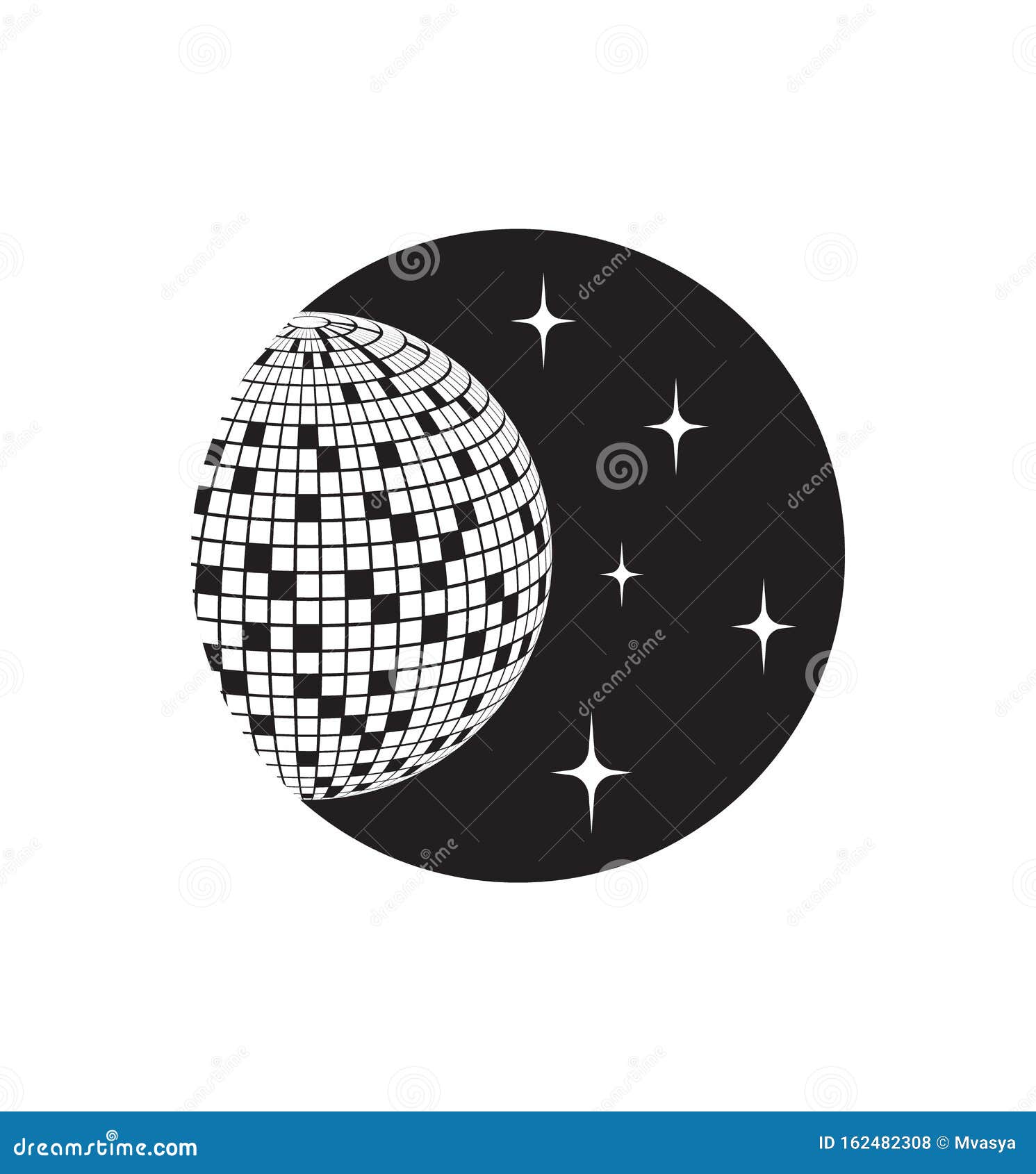Disco Ball Vector Icon Disco Ball Vector Icon Disco Ball Vector Icon ...