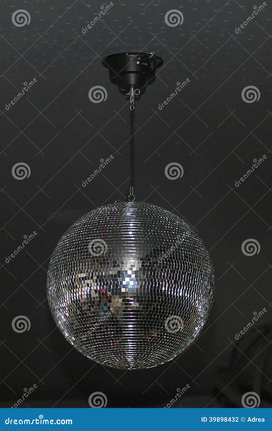 Rotating Disco Ball at a Party Stock Photo - Image of house, mirrorball ...