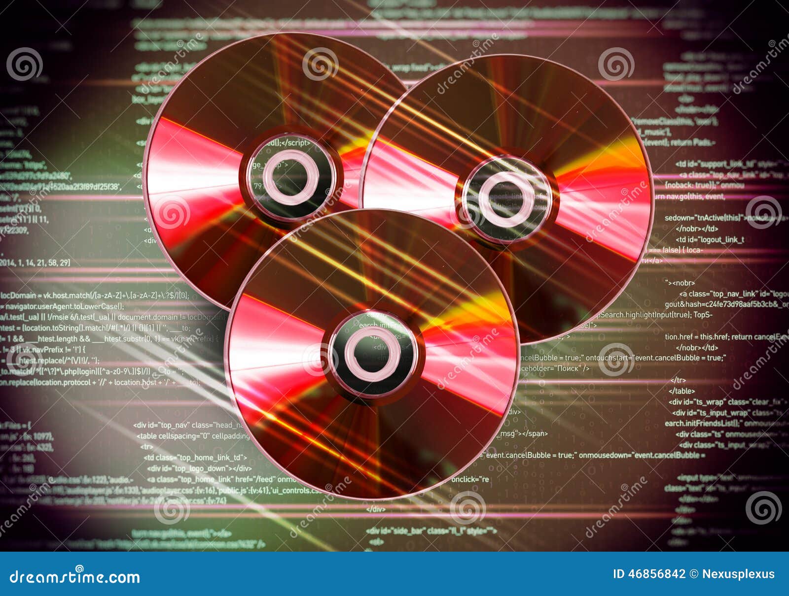 Disco CD foto de archivo. Imagen de compacto, ordenador - 46856842