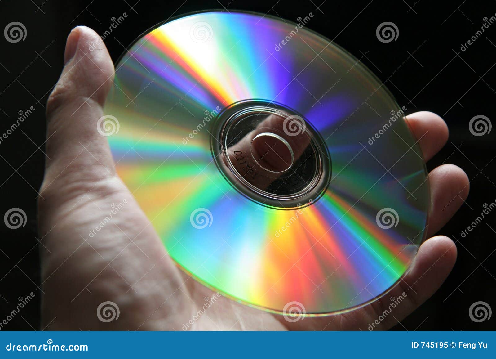 Disco CD imagen de archivo. Imagen de colorido, brillante - 745195