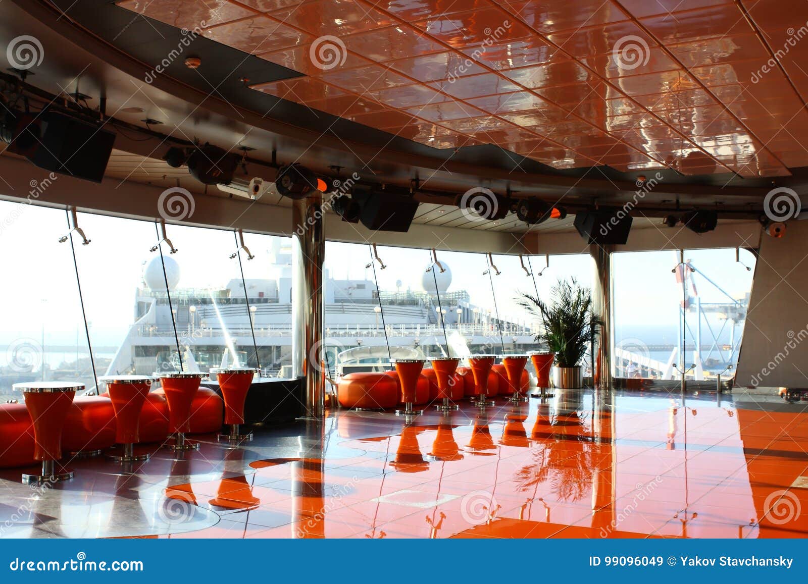 Disco dance hall stock image. Image of chairs, design - 99096049