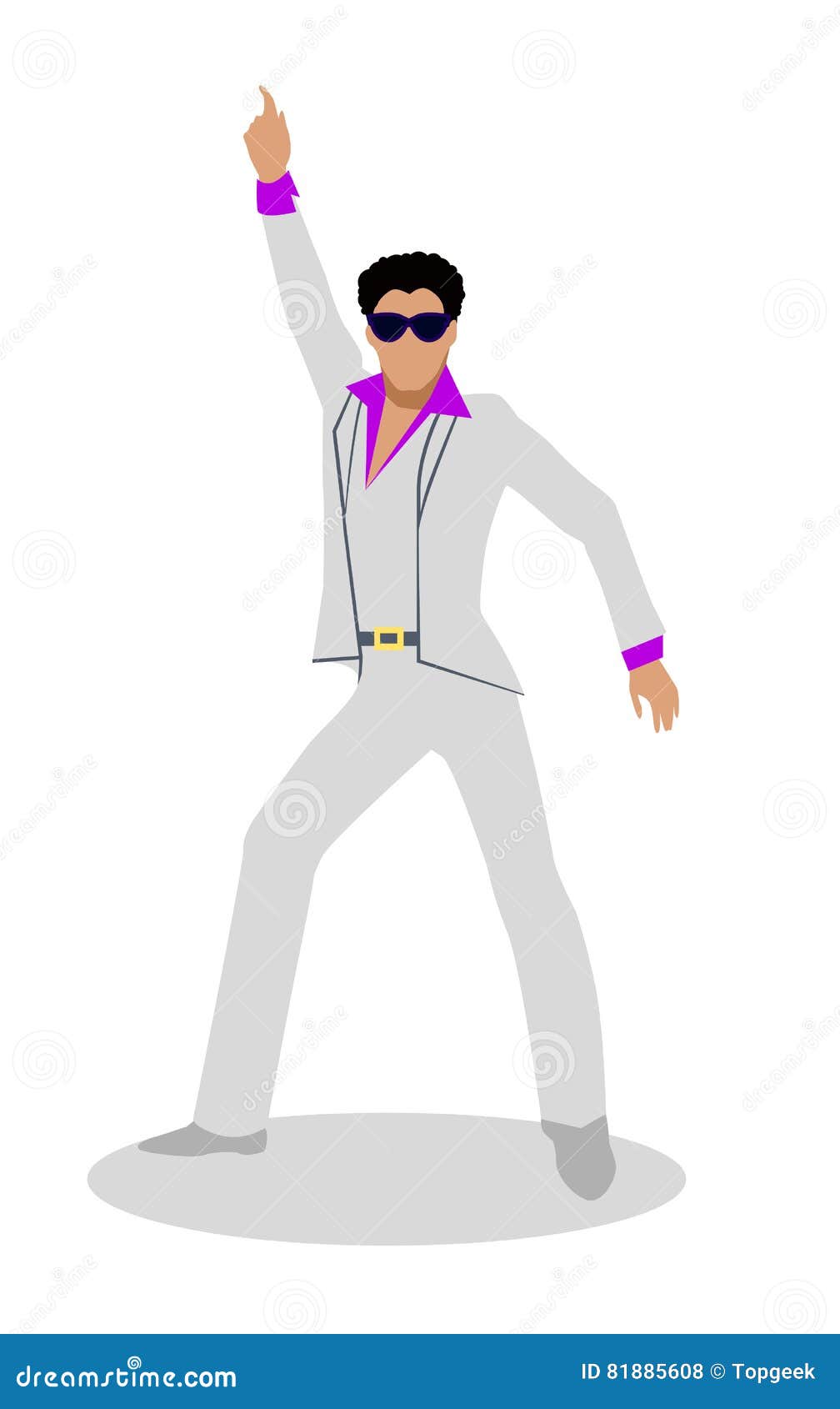Disco Dancer Clip Art