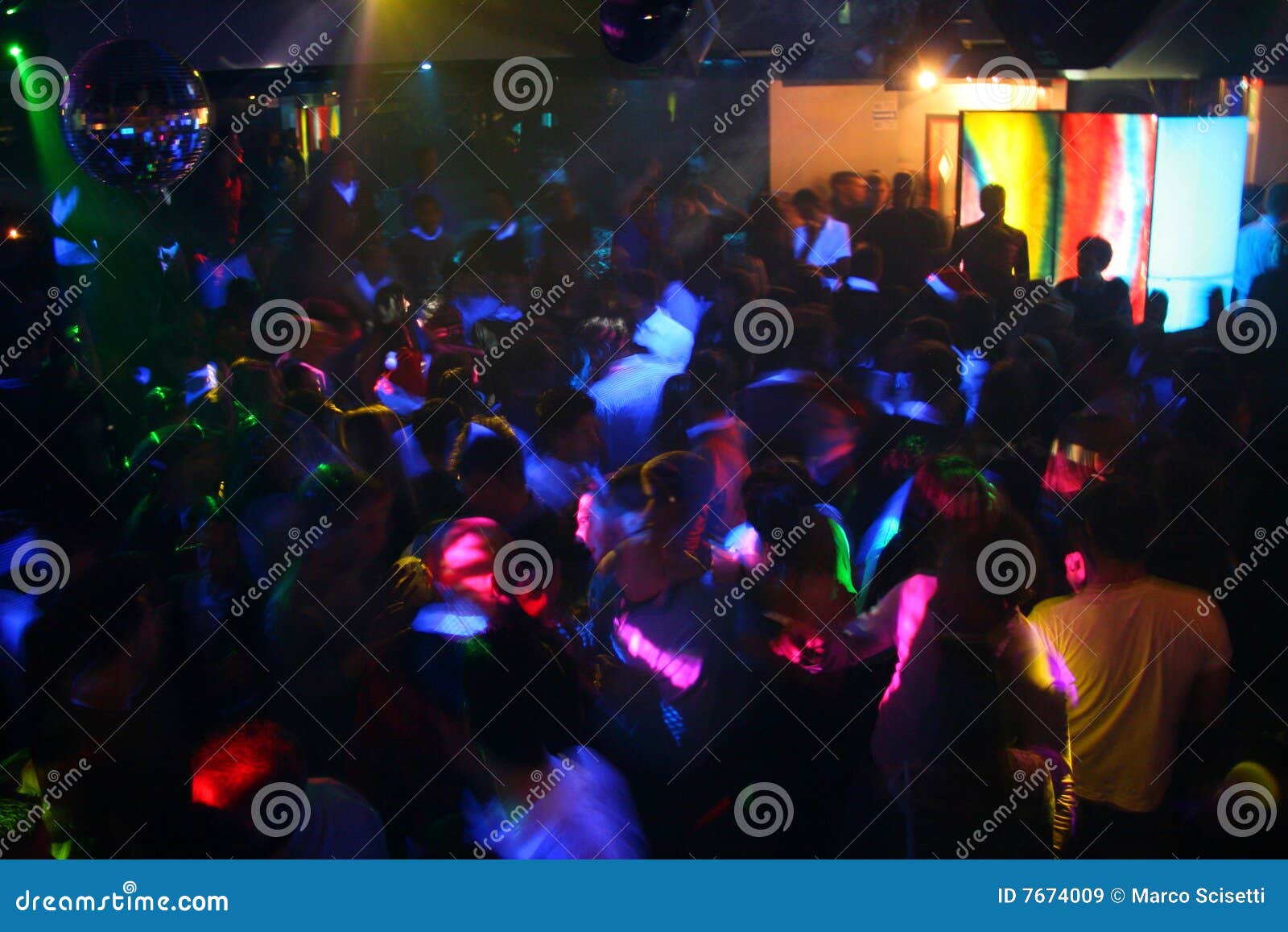 Disco Dancing People stock image. Image of floor, people - 7674009