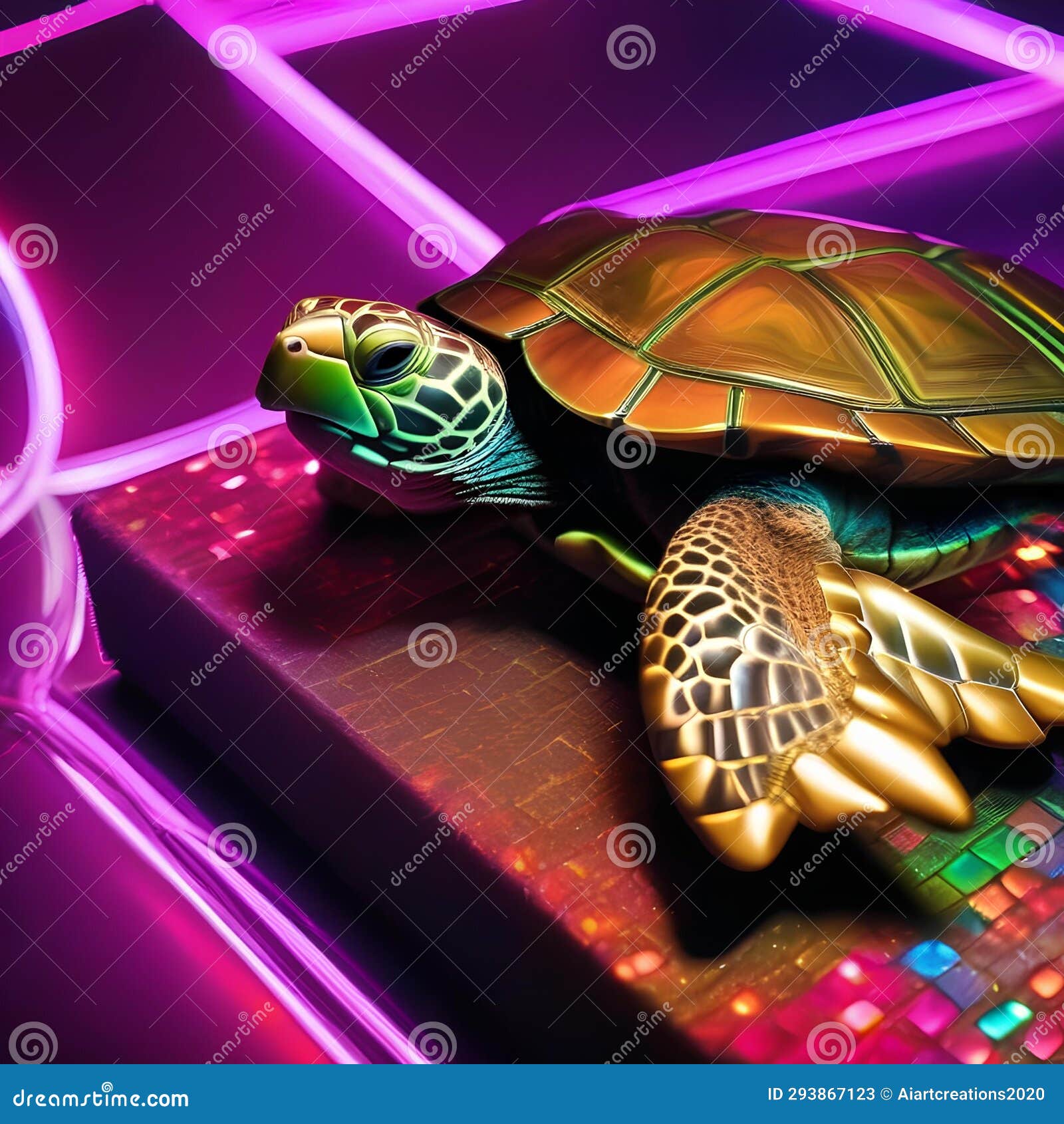 Turtle Boy -Dance Machine Royalty-Free Stock Image | CartoonDealer.com #1029628