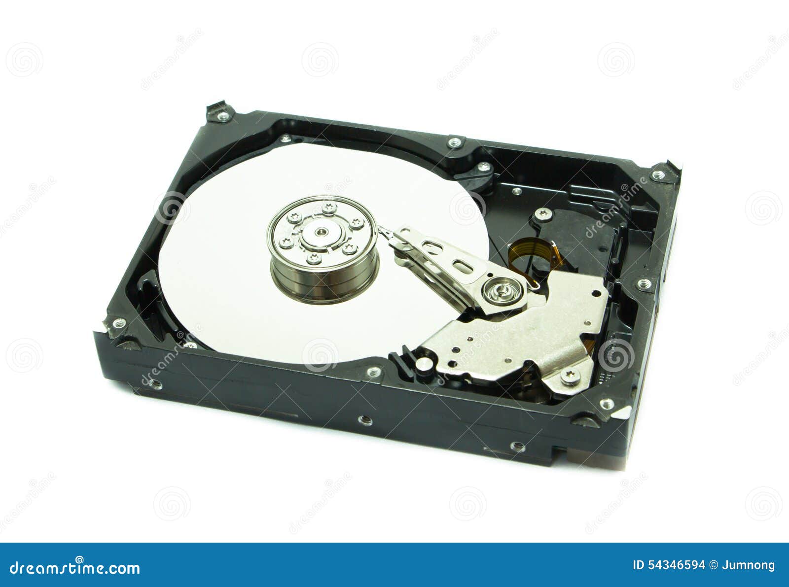 Disco Duro Viejo En El Fondo Blanco Foto de archivo - Imagen de disco ...