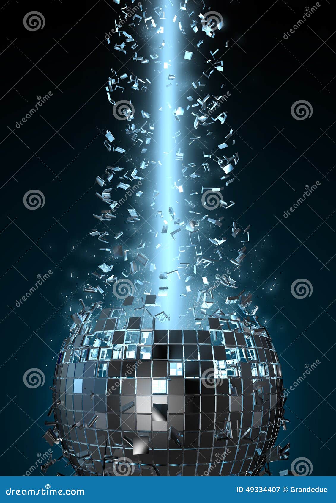 Disco explosion stock illustration. Illustration of rave - 49334407