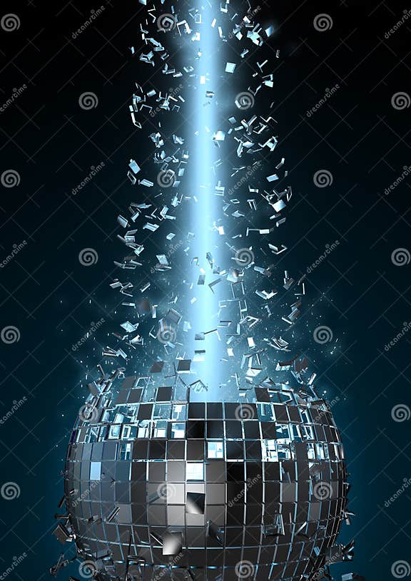 Disco explosion stock illustration. Illustration of rave - 49334407