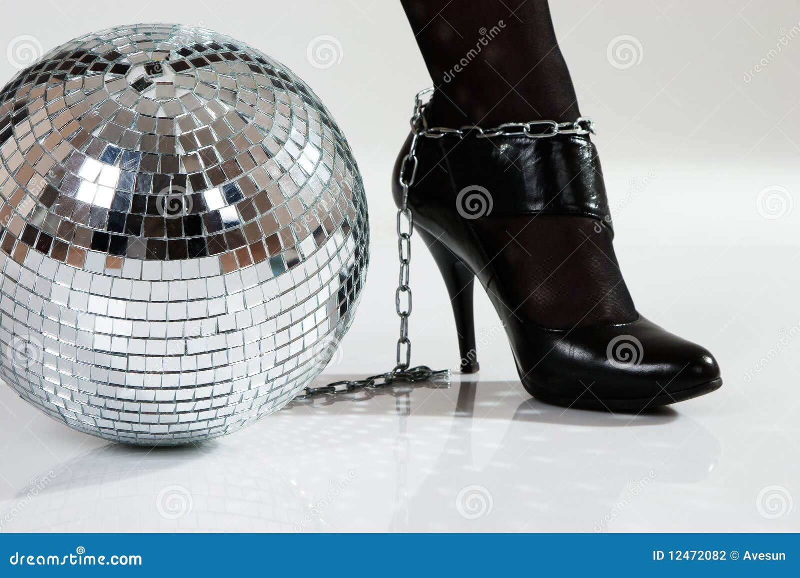 Disco fetters stock photo. Image of shoes, female, fetters - 12472082