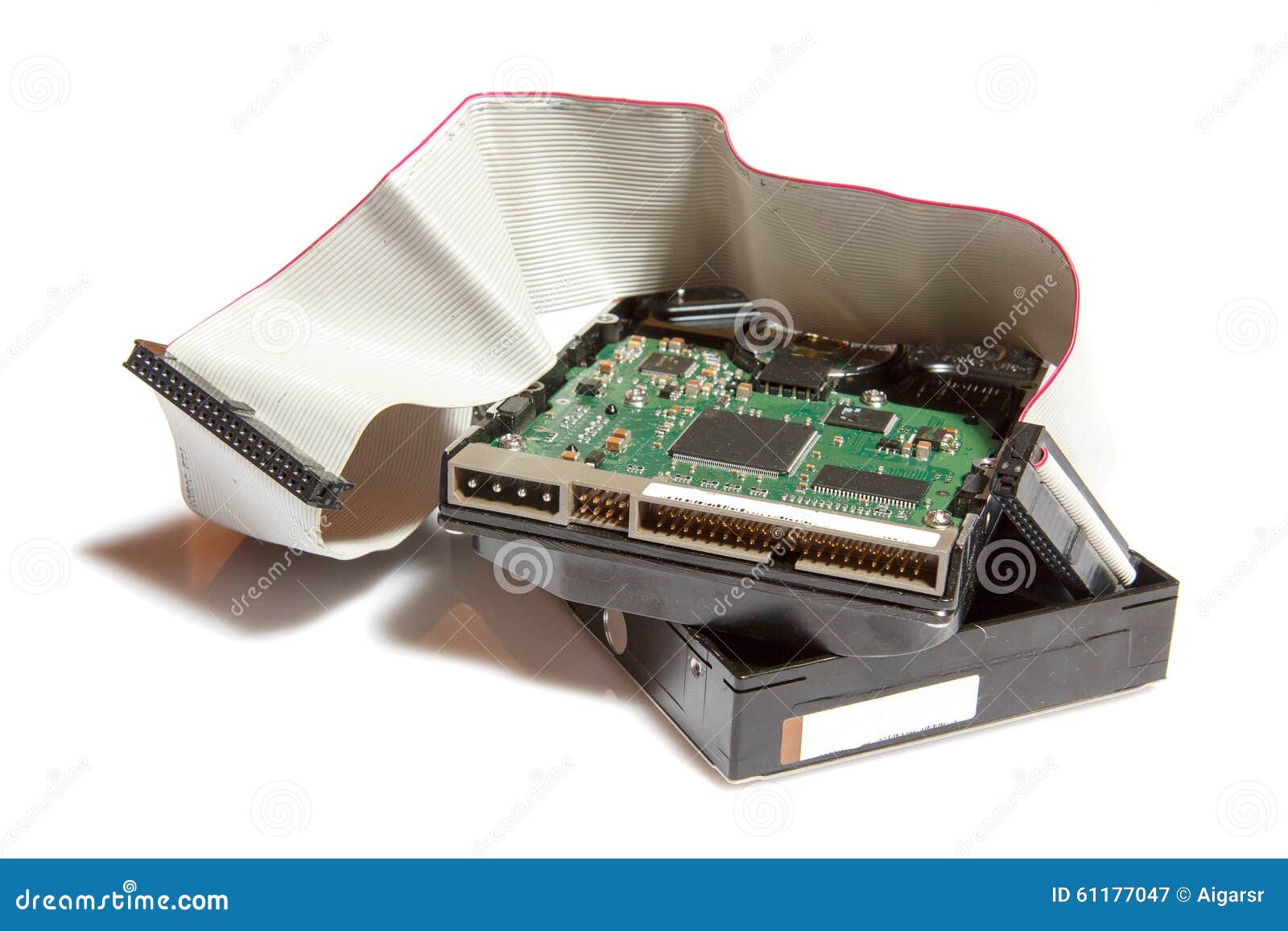 Disco fisso del PC immagine stock. Immagine di bordo - 61177047