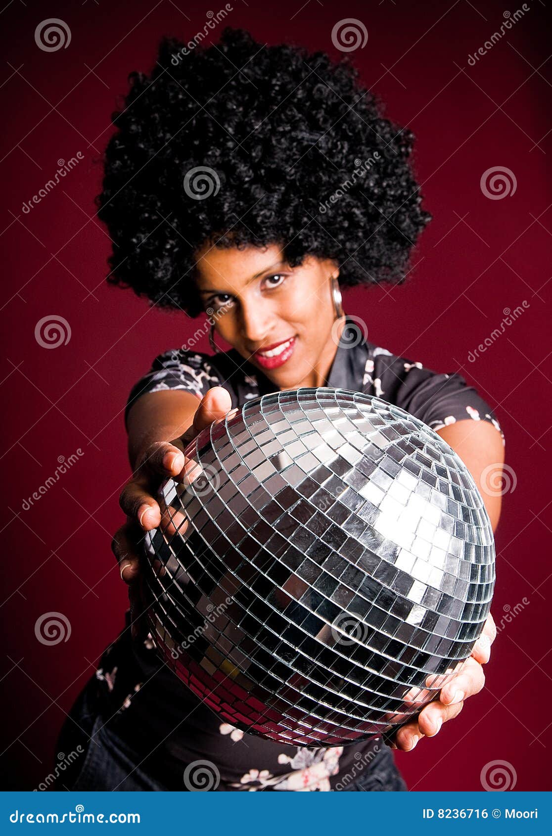Disco girl stock photo. Image of adorable, face, portrait - 8236716