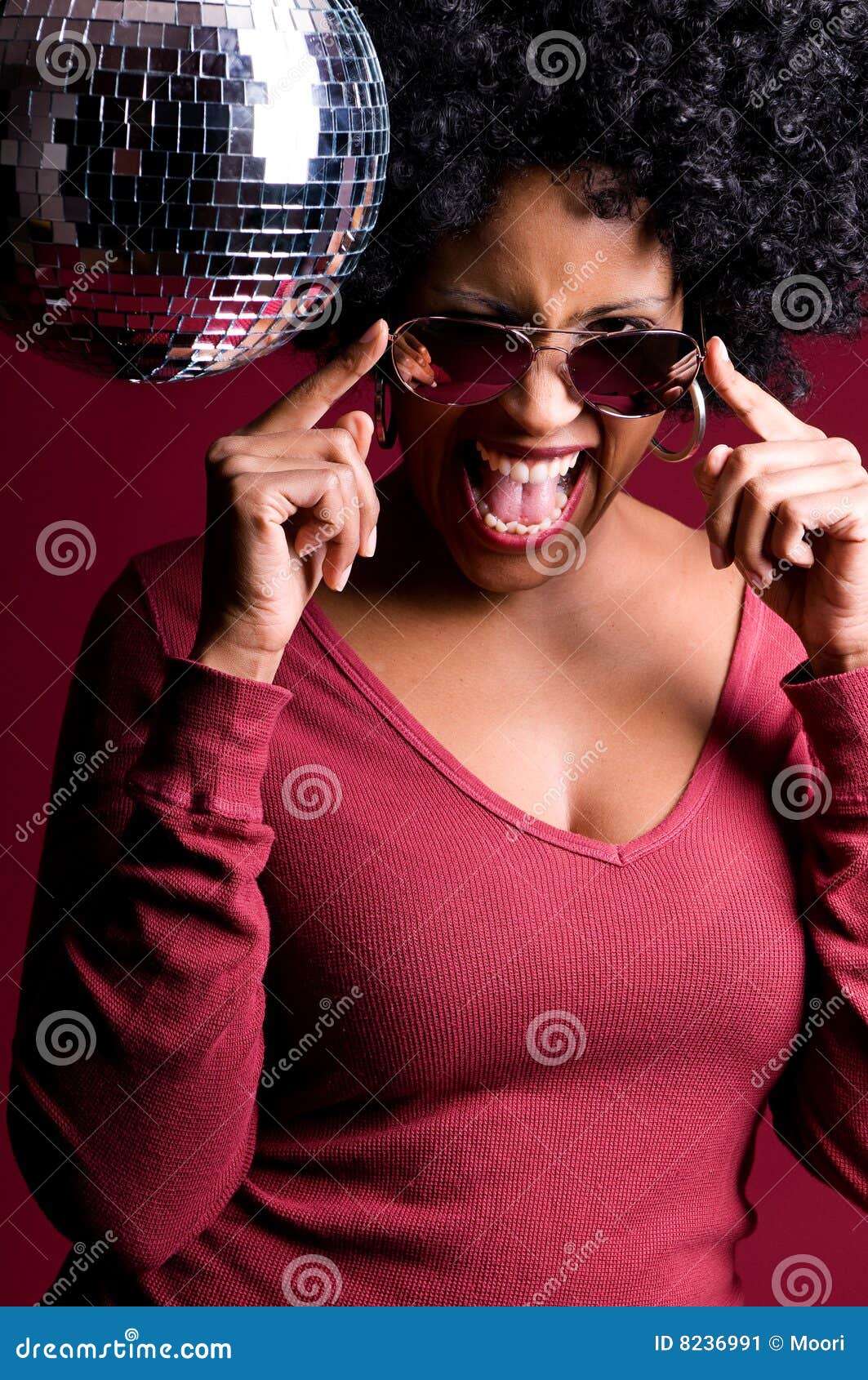 Disco girl stock image. Image of beauty, lifestyle, cool - 8236991