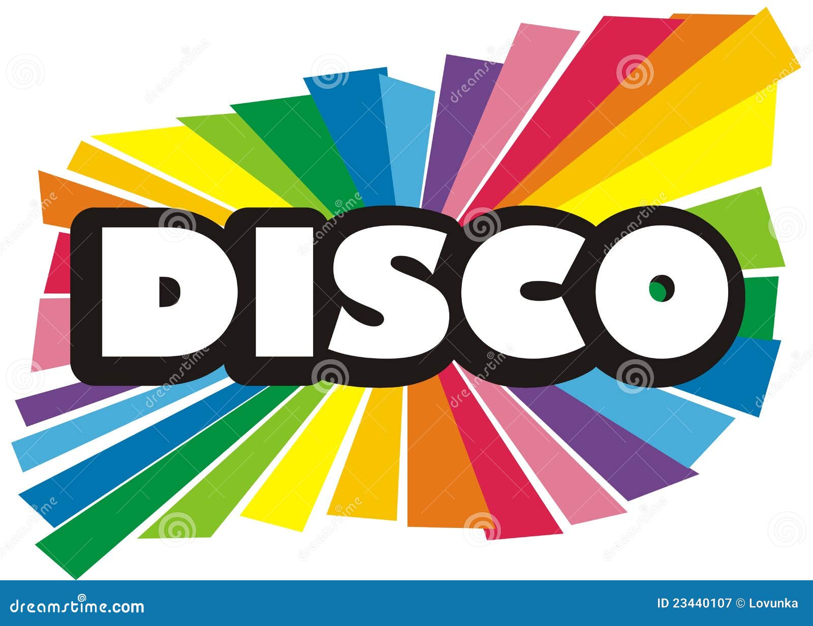 Disco illustration stock vector. Illustration of black - 23440107