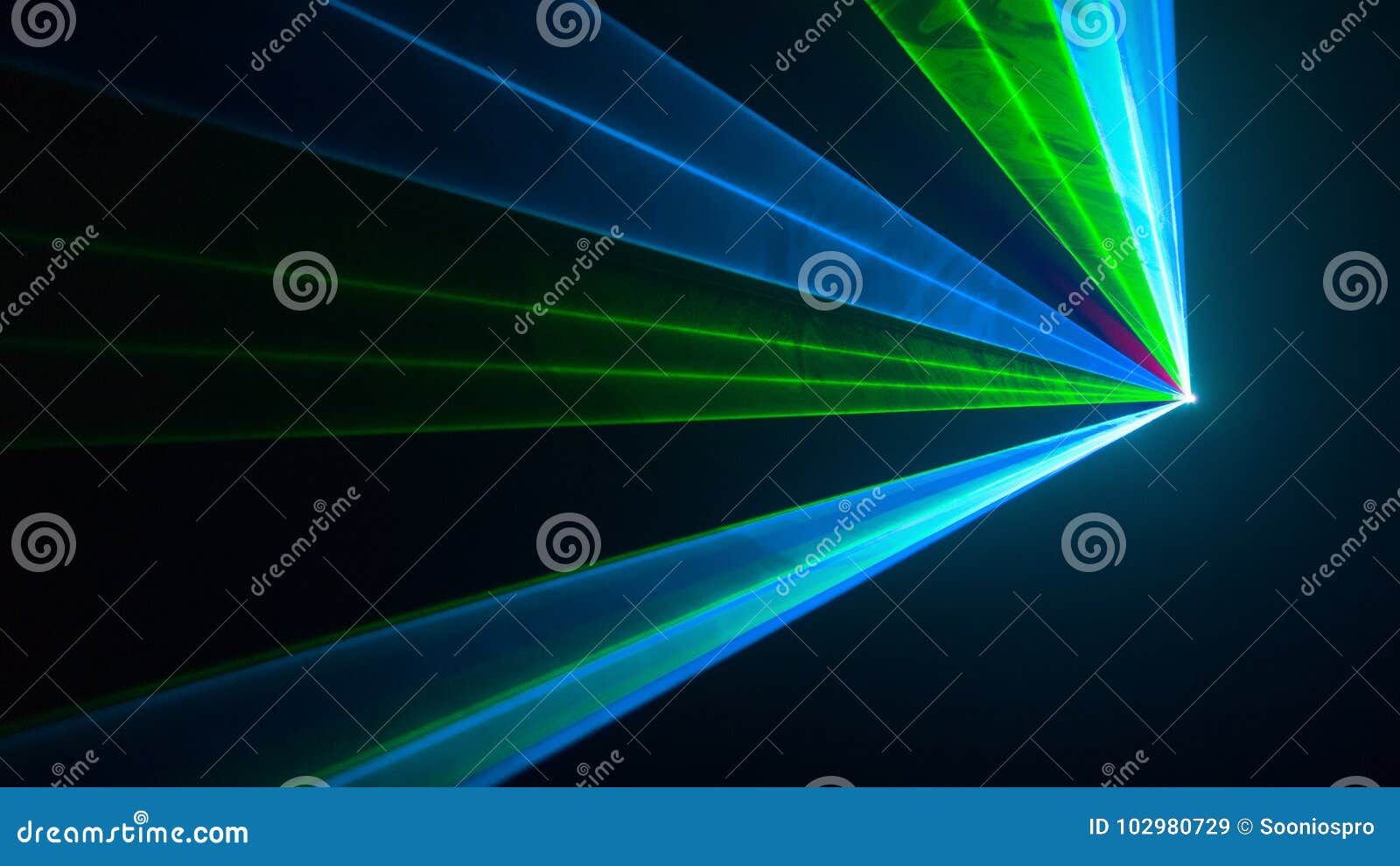 Disco Laser Light of Show. Rays of Colors Stock Image - Image of beam ...