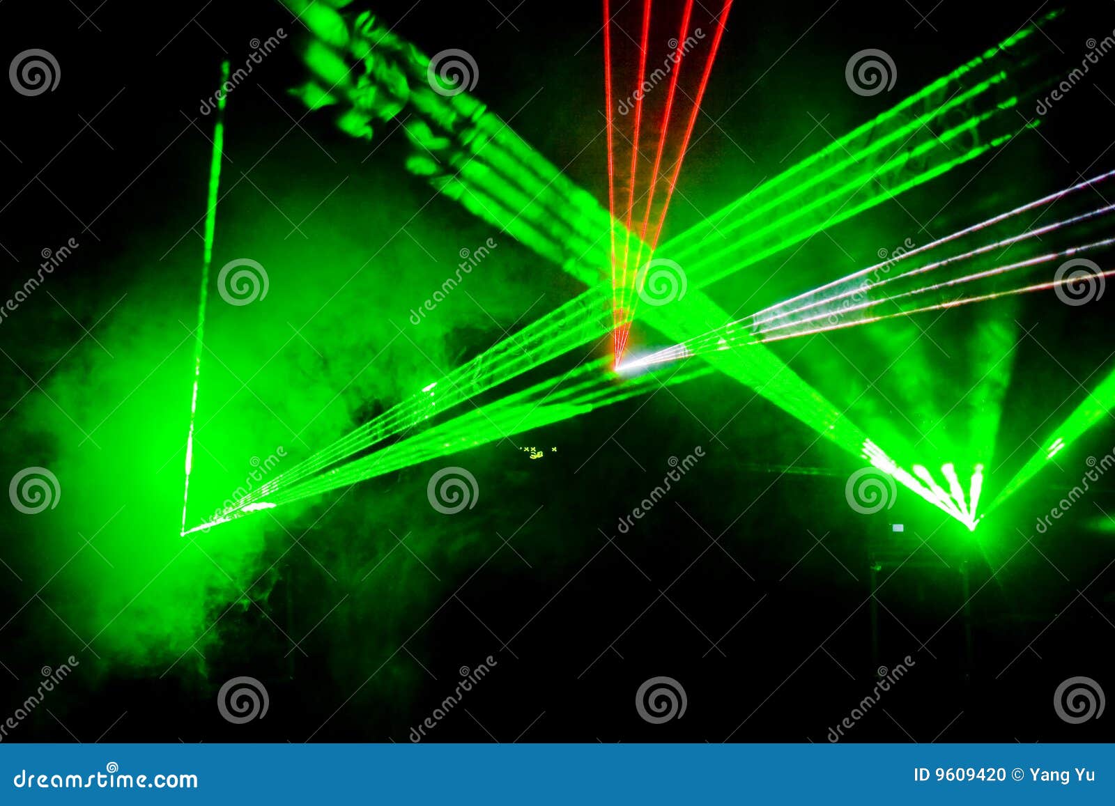 Disco and laser show stock photo. Image of laser, disco - 9609420