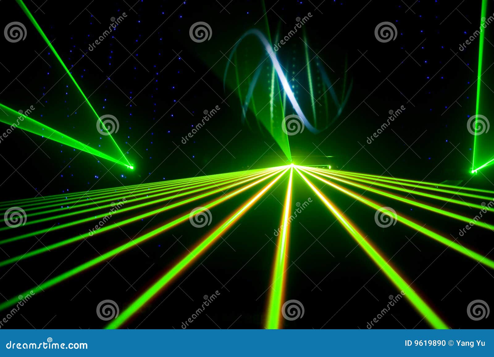 Disco and laser show stock photo. Image of club, play - 9619890