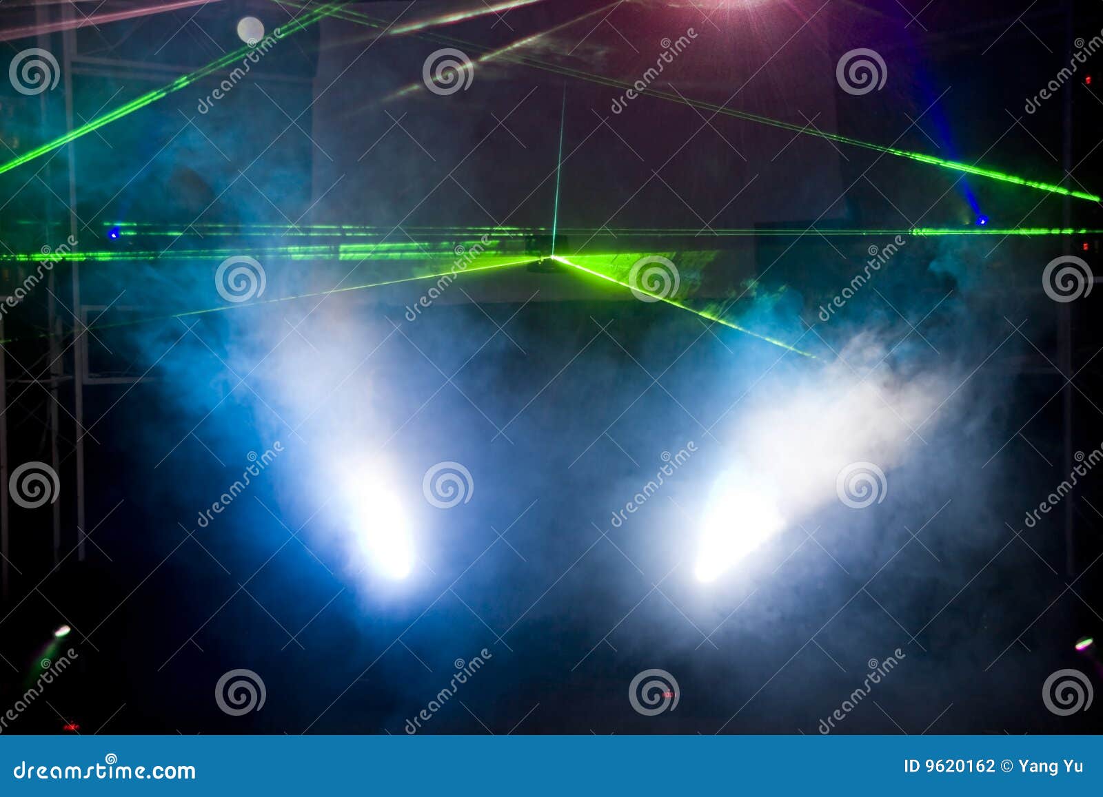 Disco and laser show stock photo. Image of background - 9620162
