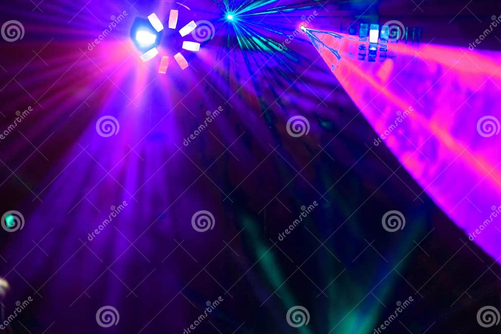 Disco. Laser show stock image. Image of illuminated, entertainment ...