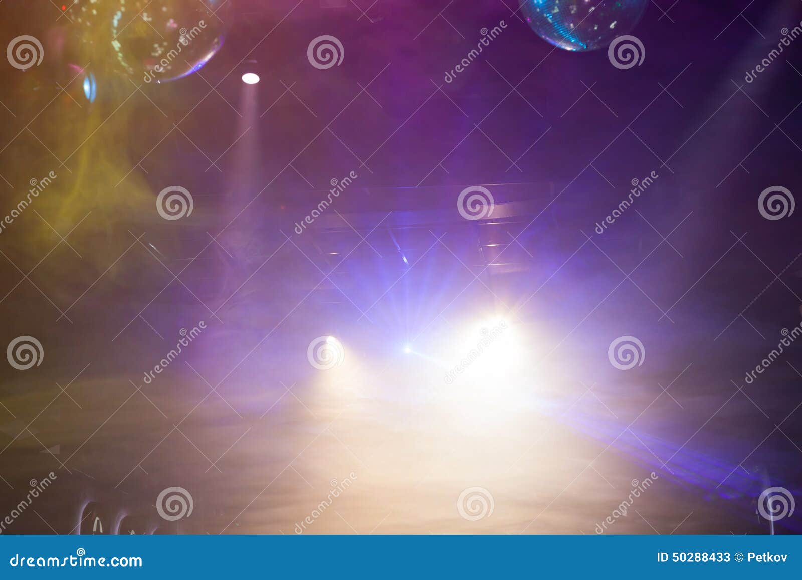 Disco Light Show, Stage Lights Stock Image - Image of bright, effects ...