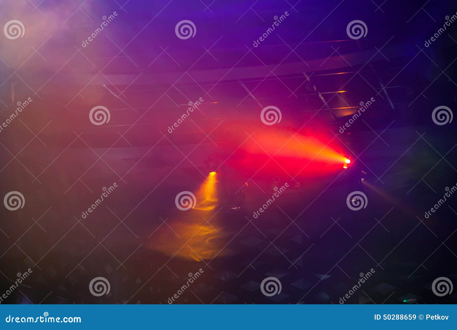 Disco Light Show, Stage Lights Stock Image - Image of decoration, beam ...