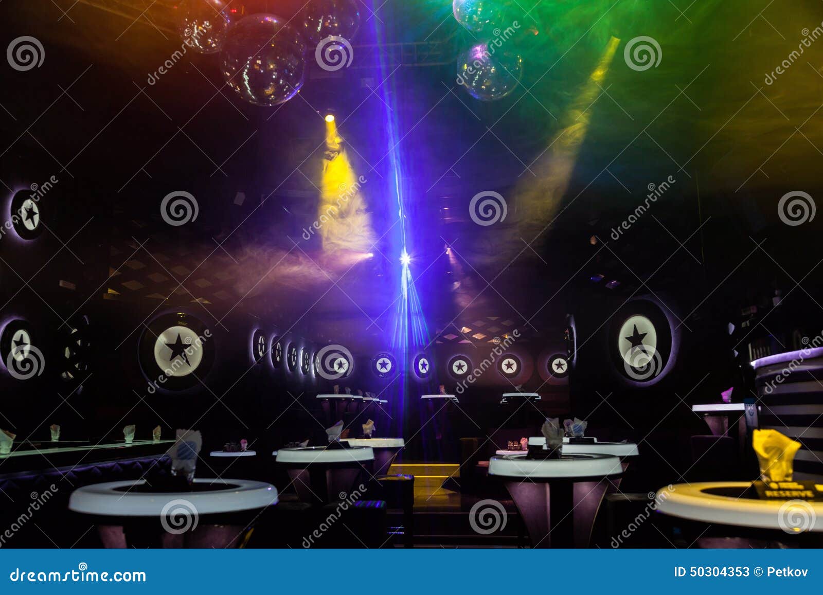 Disco Light Show, Stage Lights Stock Image - Image of beam, performance ...