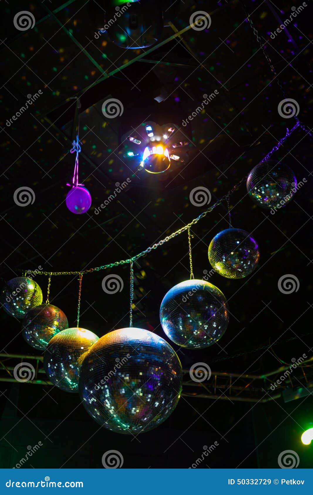 Disco Light Show, Stage Lights Stock Image - Image of party, laser ...