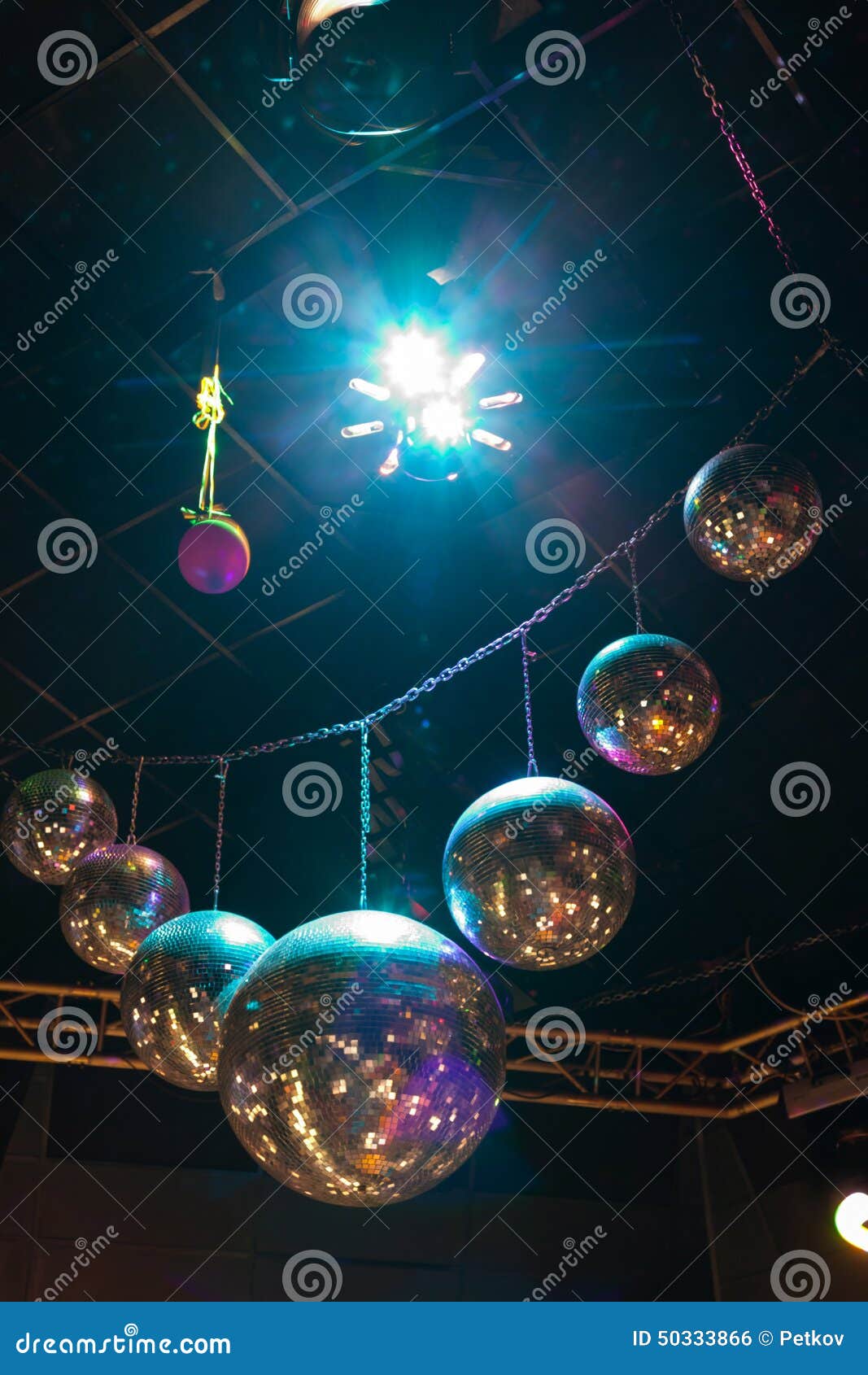 Disco Light Show, Stage Lights Stock Photo - Image of performance, beam ...
