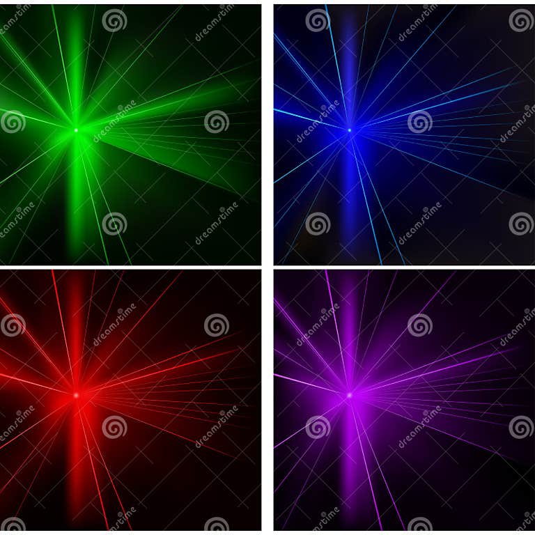 Disco Lights set stock vector. Illustration of clipart - 9539575