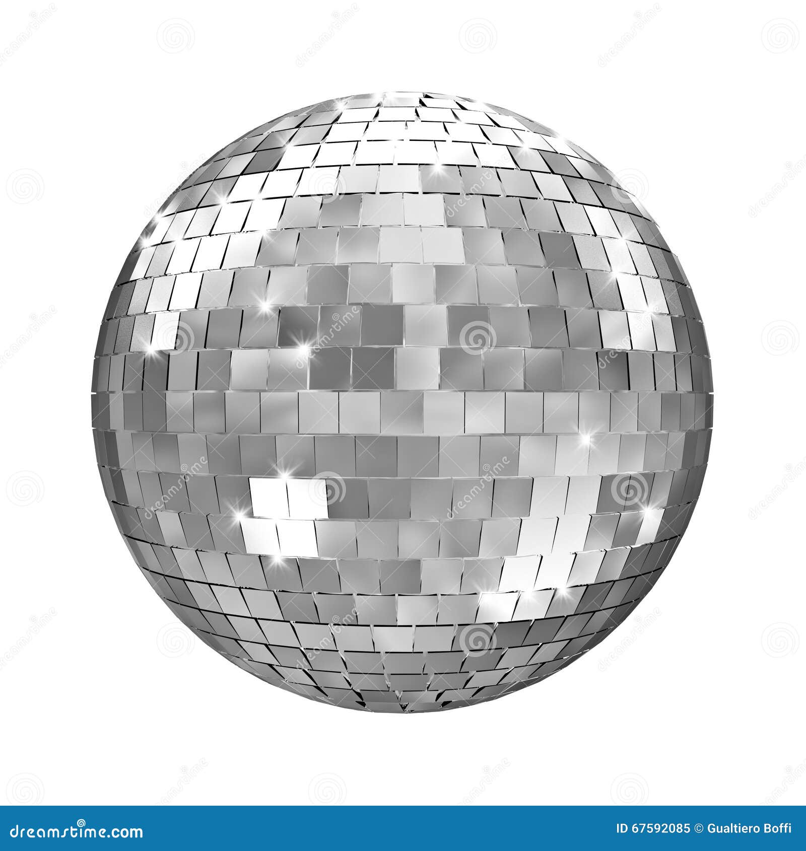Disco Or Mirror Ball Icon. Symbol Nightlife. Retro Disco Party. Vector ...