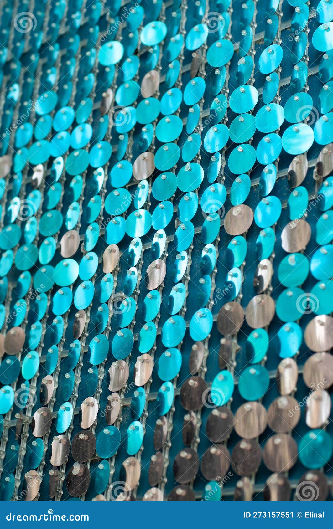 Disco Party Background, Blue Wall, Round Decorative Elements, Holidays ...