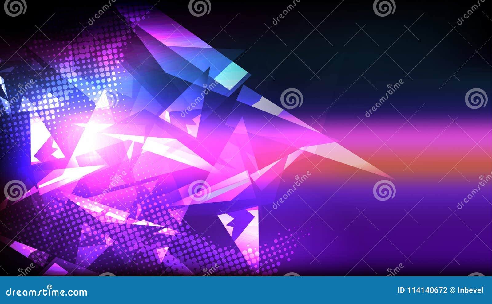 Disco Party Poster Background Template - Vector Illustration Stock ...