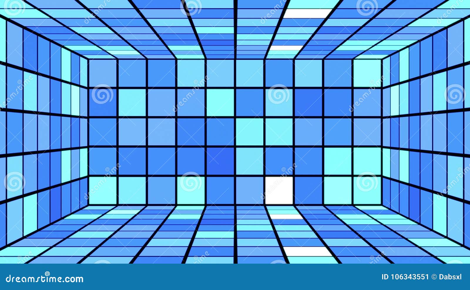 Disco Room Background Loop Blue Stock Video - Video of flare, light ...