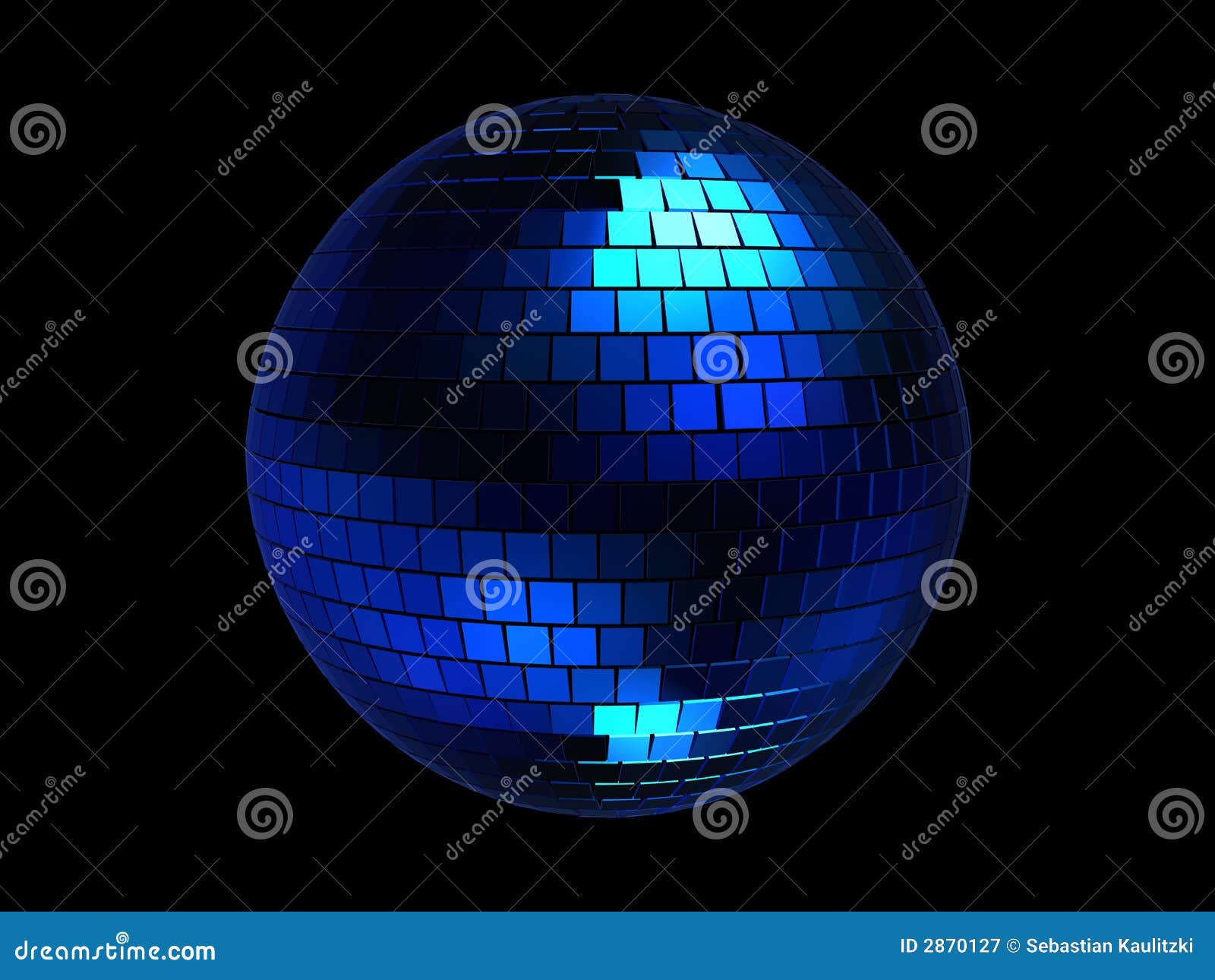 Disco sphere stock illustration. Illustration of ball - 2870127