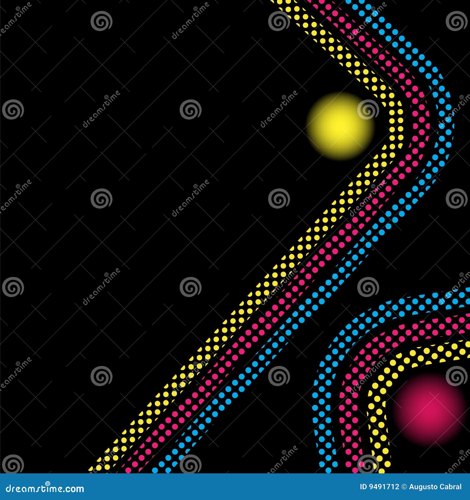 Disco Stripes stock vector. Illustration of backdrop, page - 9491712