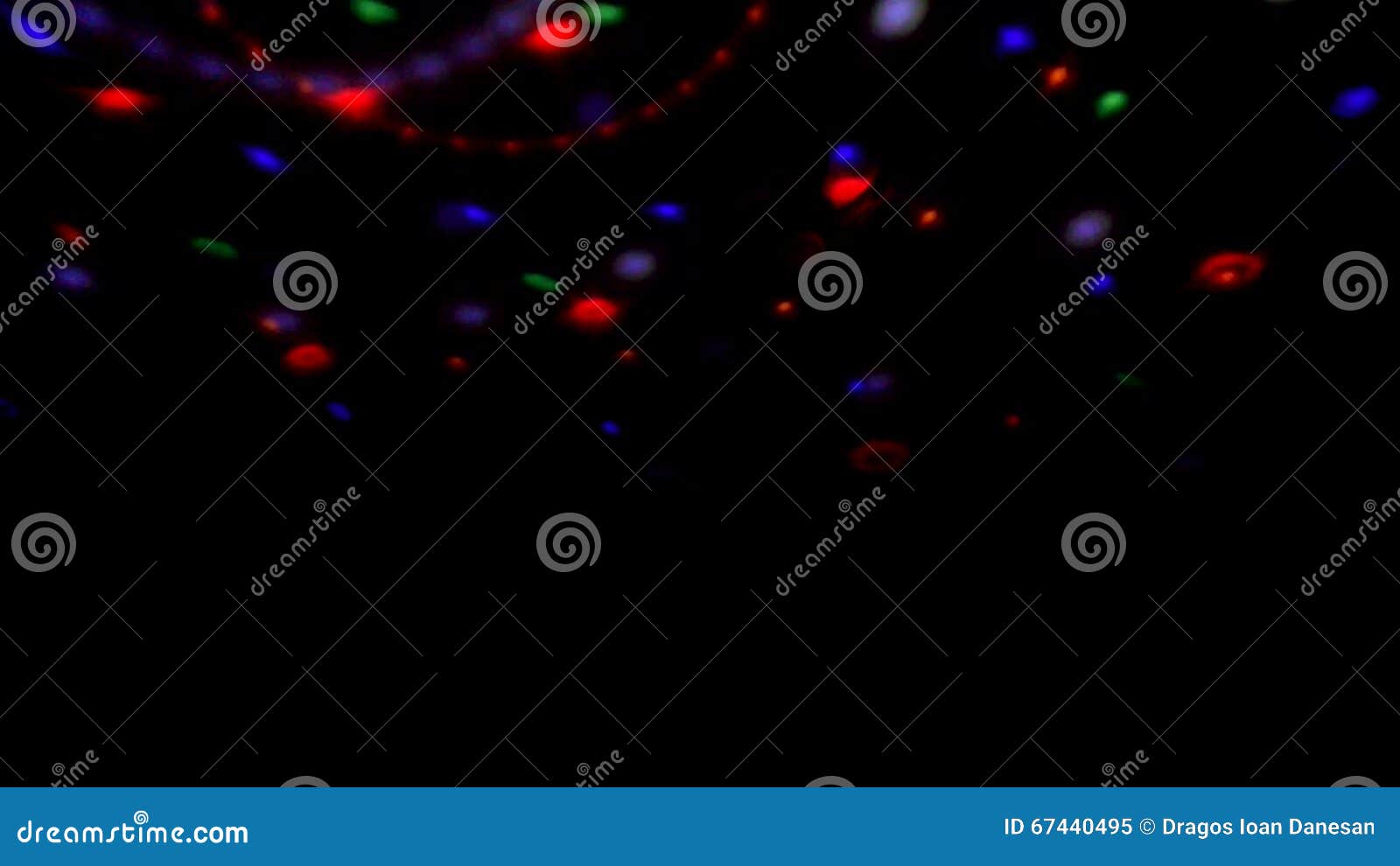 Disco Strobe Lights on Dark Background Stock Video - Video of color ...