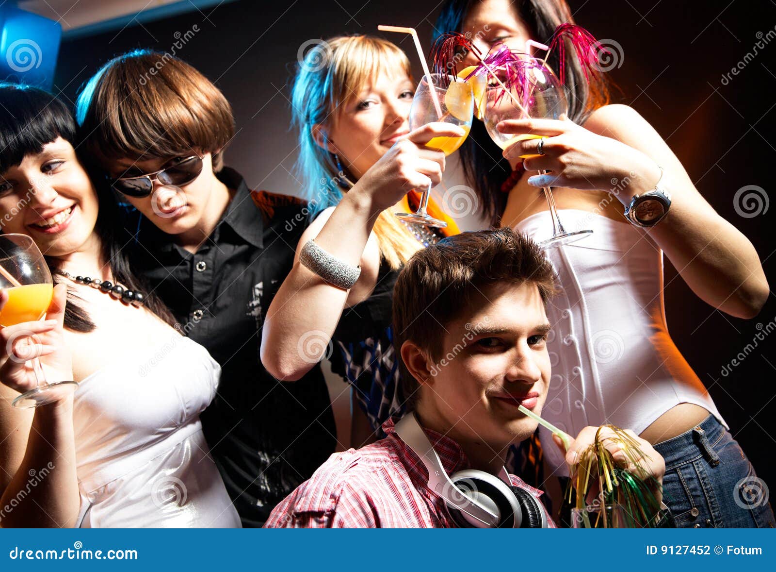 Disco time stock photo. Image of dance, cheerful, people - 9127452