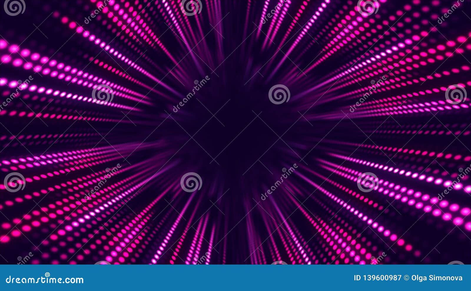 LED Diodes Panel Elements, Garland Background Stock Illustration ...