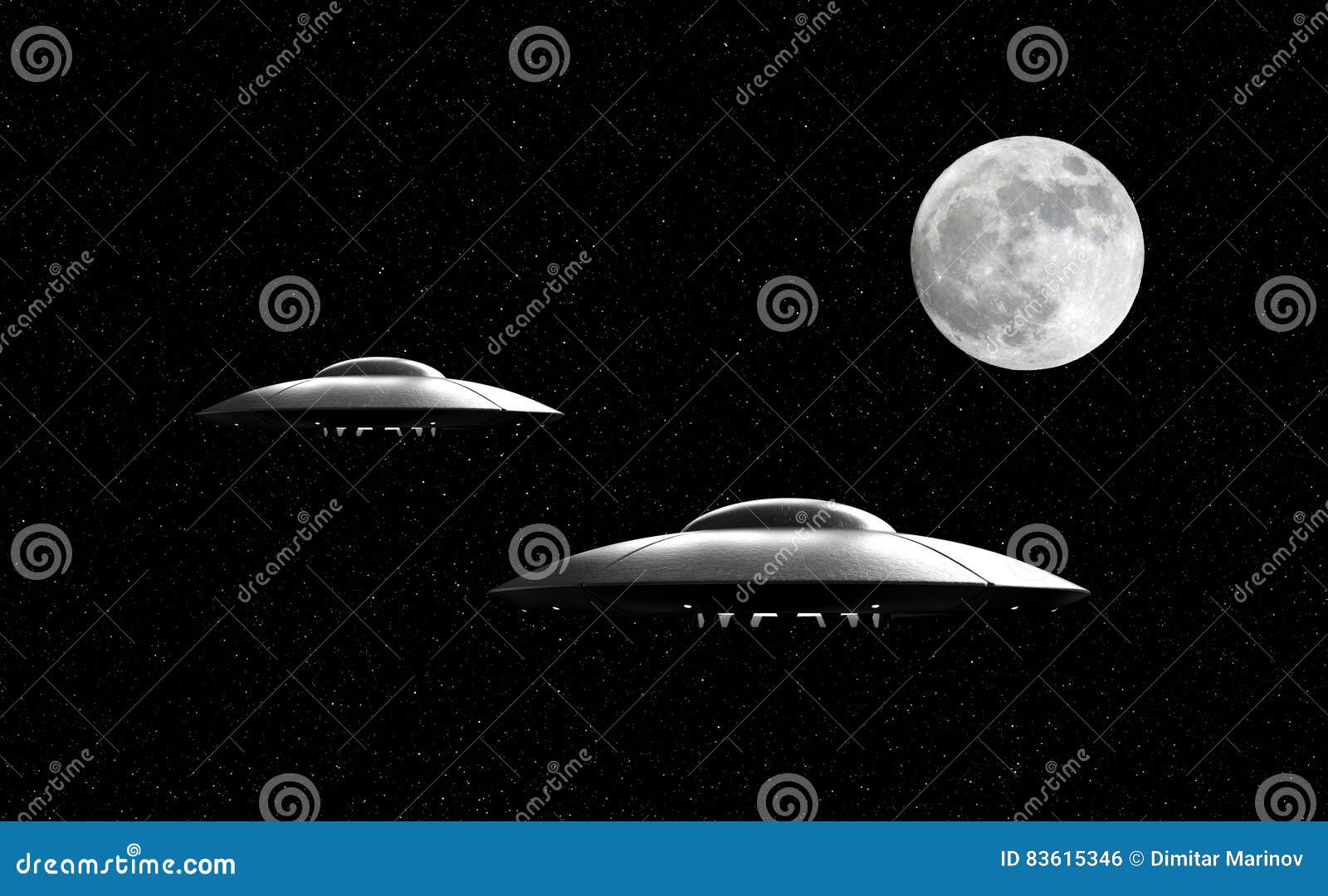 Disco volante illustrazione di stock. Illustrazione di sfondo - 83615346