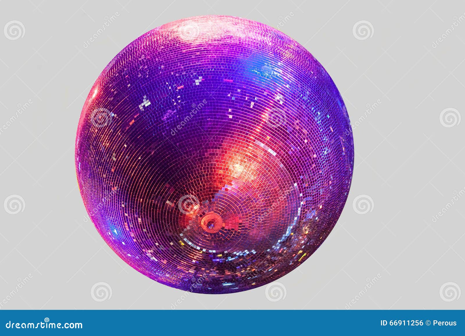 Discoball on Gray Background Stock Photo - Image of party, disco: 66911256