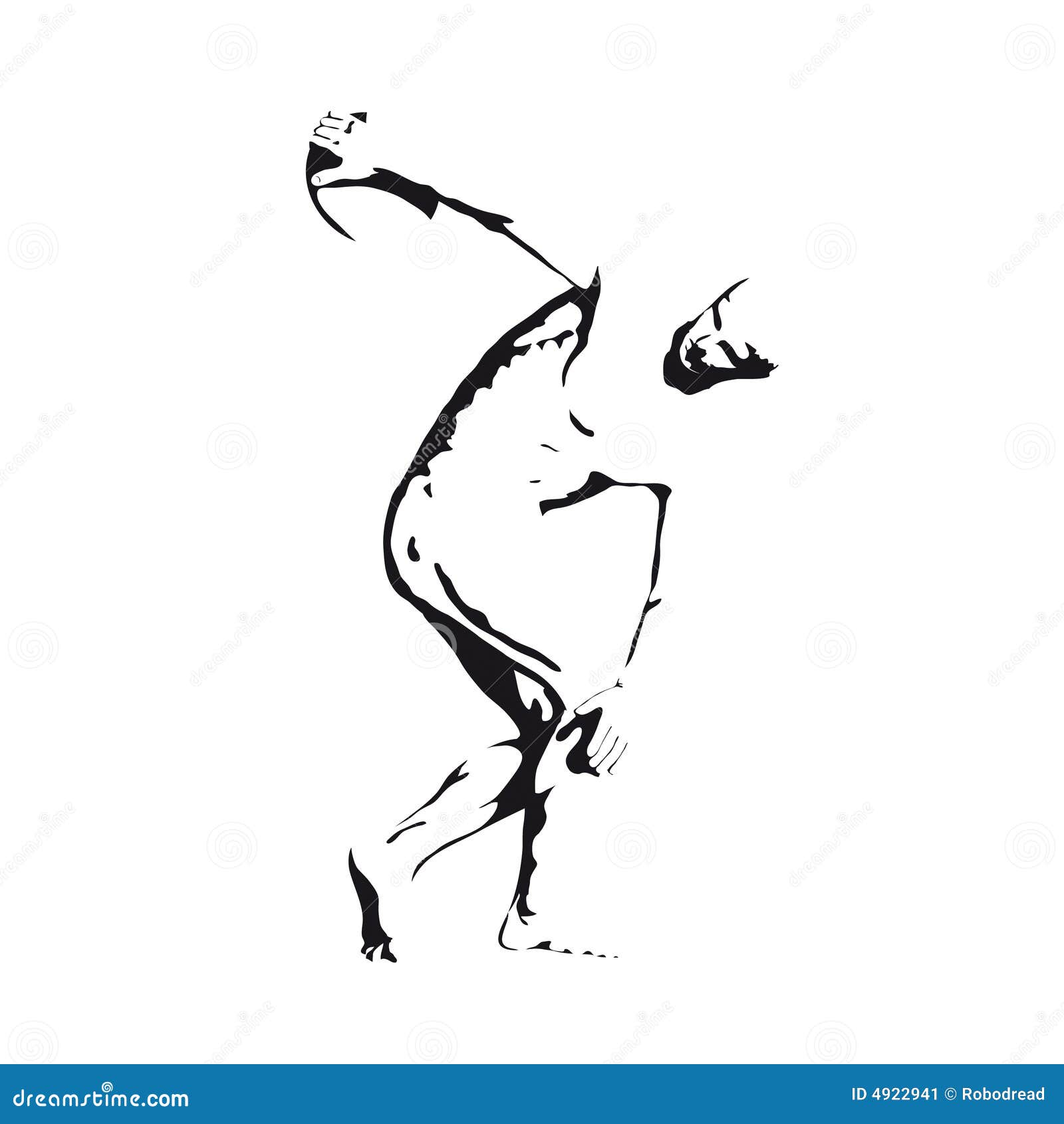 Discobolus do vetor ilustração do vetor. Ilustração de homens - 4922941