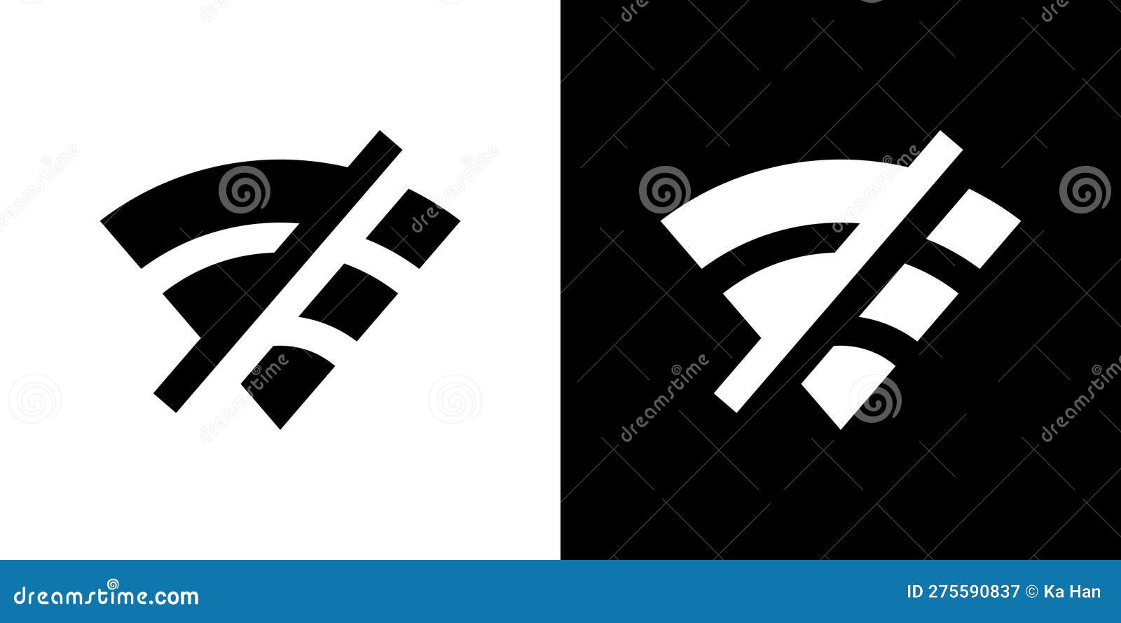 Disconnected Wifi Icon Vector. Failure Network Concept Stock Vector ... Disconnected Wifi Icon Vector. Failure Network Concept Stock Vector ...