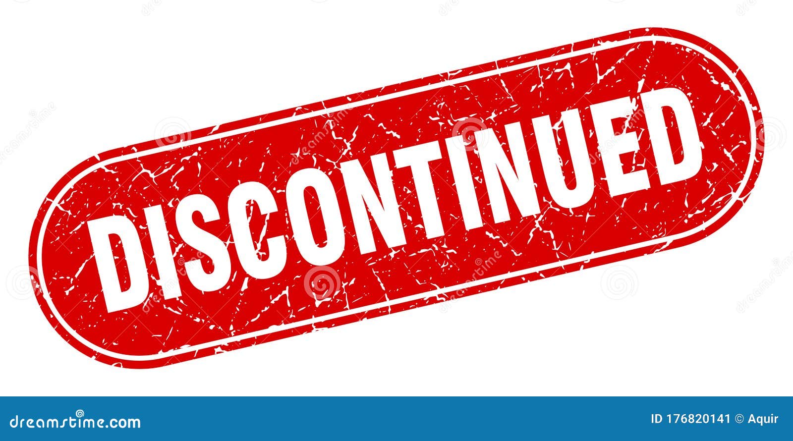 Discontinued Sign. Discontinued Grunge Stamp Stock Vector ...